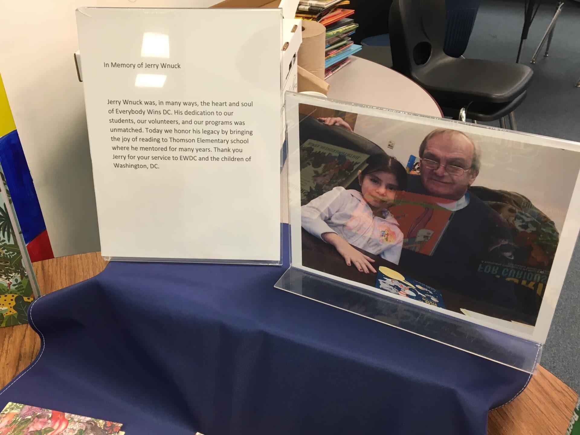 Thomson Elementary School Distribution - Everybody Wins DC